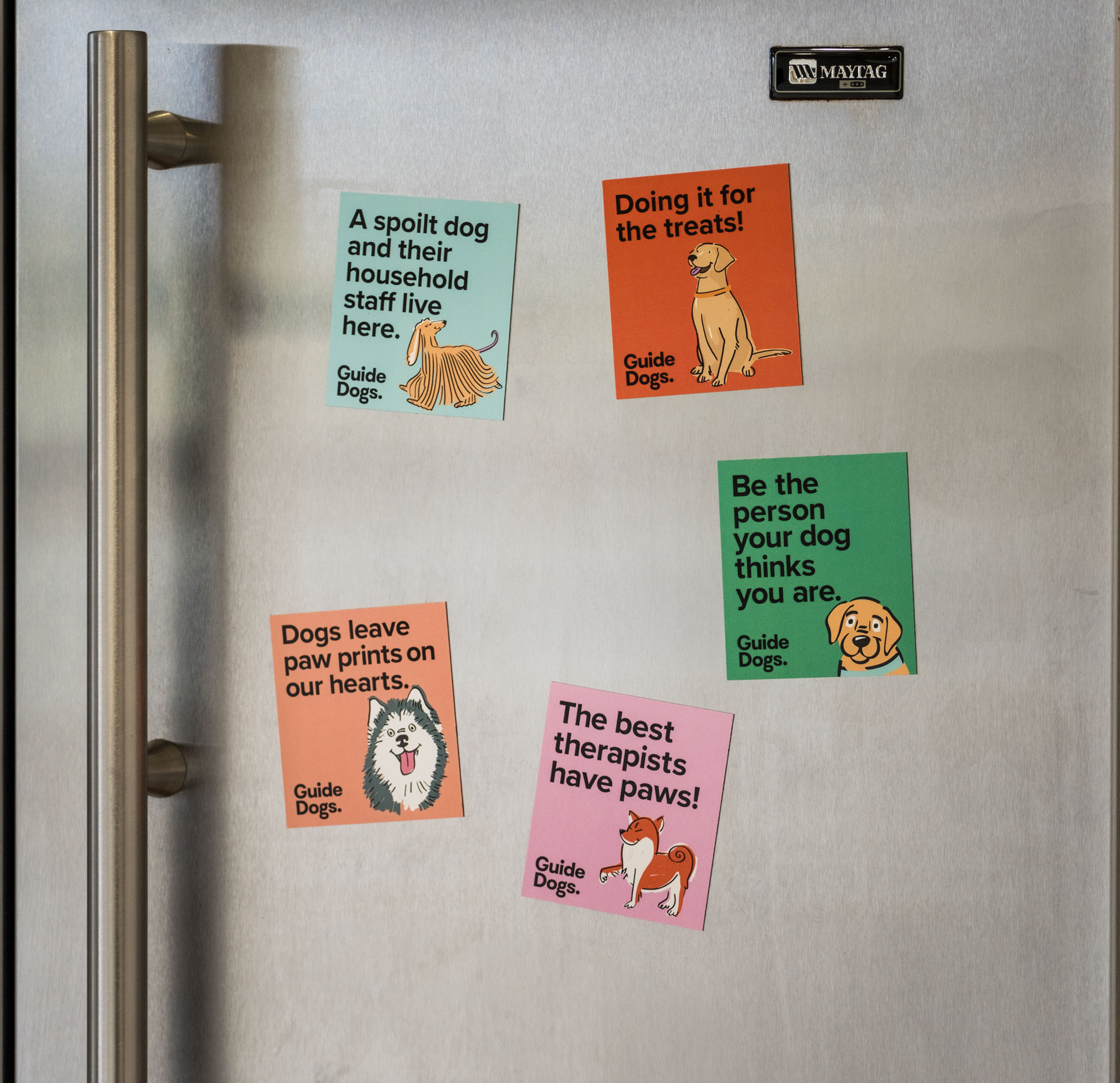 Magnets - 5 Pack - Guide Dogs SA/NT