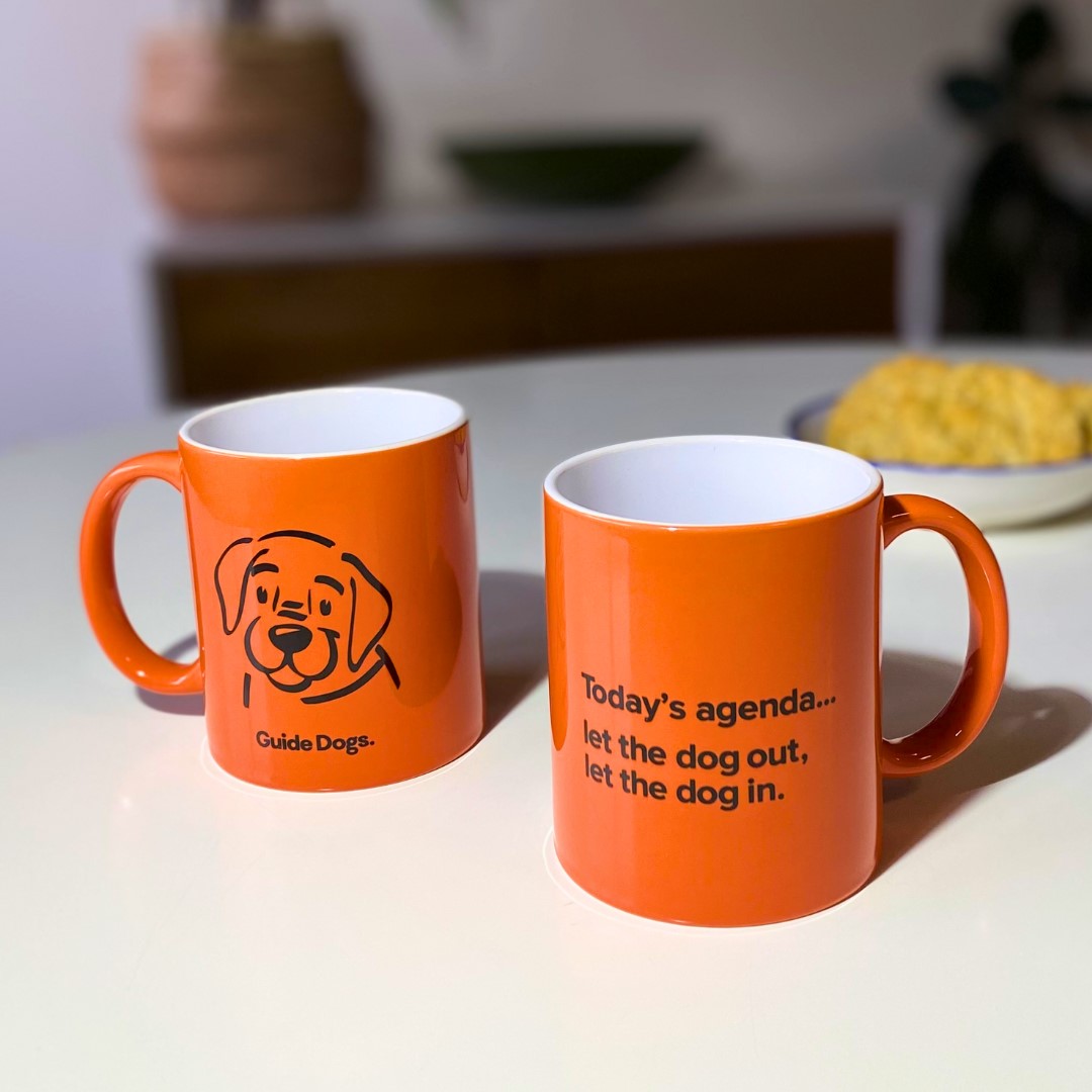 Ceramic Mug - 2 colours - Guide Dogs SA/NT