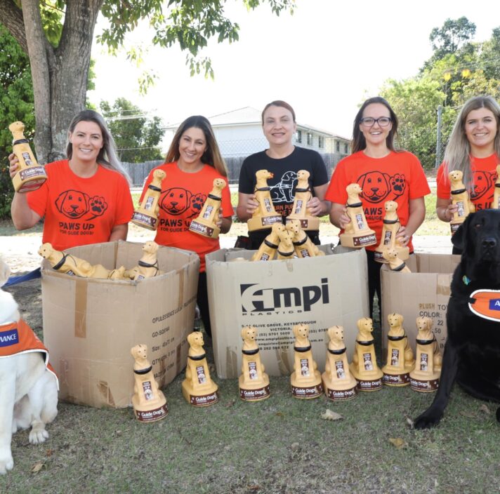 Corporate volunteering - Guide Dogs Queensland