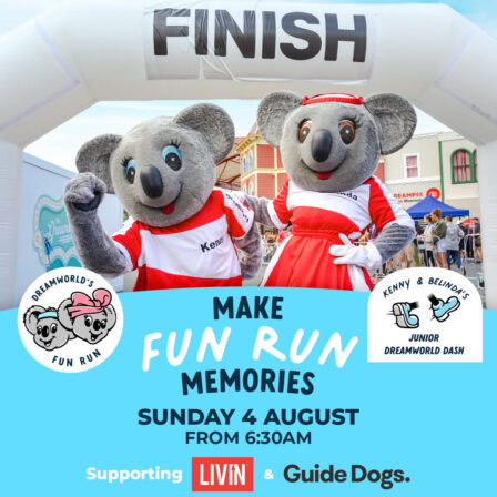 Dreamworld Fun Run - Guide Dogs Queensland